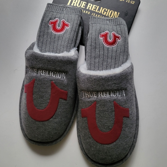 True Religion | Shoes | True Religion Mens Slippers And Sock Set Big ...